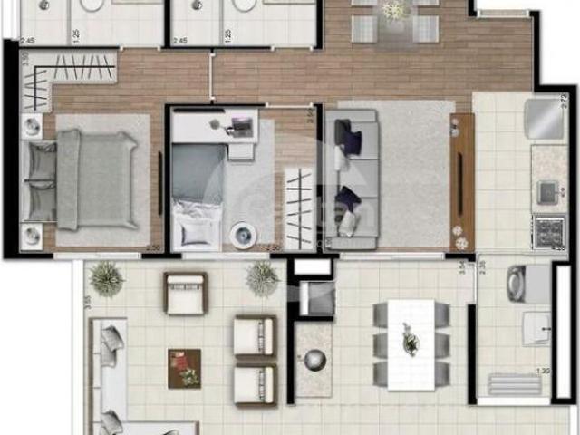 Apartamento em Vila Prudente