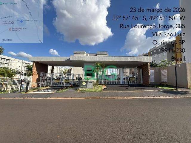 Apartamento em Vila São Luiz, Ourinhos/SP de 56m² 2 quartos à venda por R$ 119.882,70