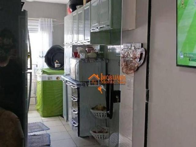 Apartamento em Vila Sadokim, Guarulhos/SP de 48m² 2 quartos à venda por R$ 160.000,00
