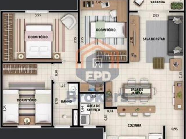 Apartamento em Vila Santa Maria Jundiaí, SP