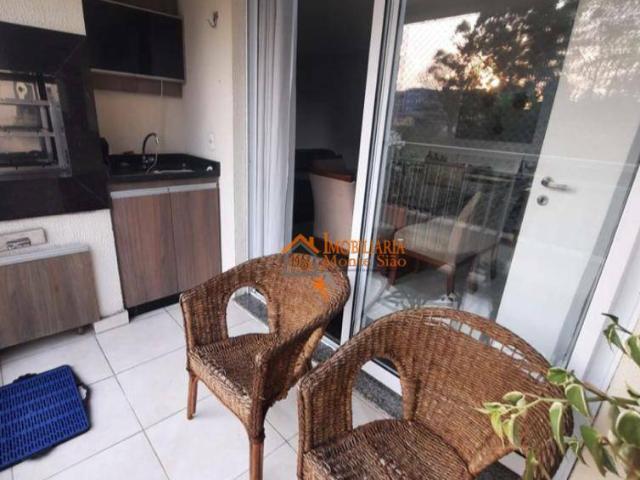 Apartamento em Vila Santo Antônio, Guarulhos/SP de 84m² 3 quartos à venda por R$ 699.000,00