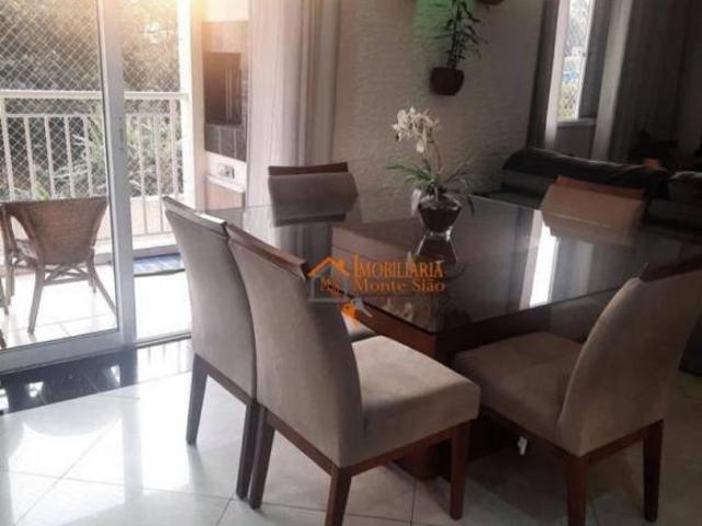 Apartamento em Vila Santo Antônio, Guarulhos/SP de 84m² 3 quartos à venda por R$ 700.000,00