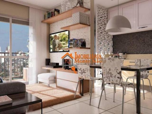 Apartamento em Vila Silveira, Guarulhos/SP de 46m² 2 quartos à venda por R$ 401.876,00