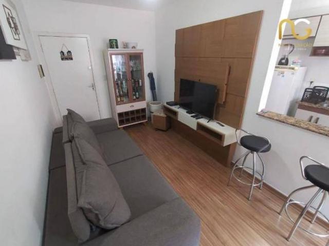 Apartamento em Vila Tupi, Praia Grande/SP de 45m² 1 quartos à venda por R$ 290.000,00
