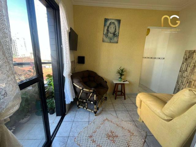 Apartamento em Vila Tupi, Praia Grande/SP de 48m² 1 quartos à venda por R$ 275.600,00