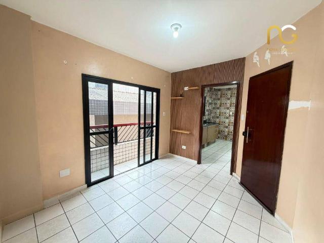 Apartamento em Vila Tupi, Praia Grande/SP de 52m² 1 quartos à venda por R$ 234.000,00