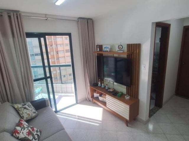 Apartamento em Vila Tupi, Praia Grande/SP de 52m² 1 quartos à venda por R$ 420.000,00