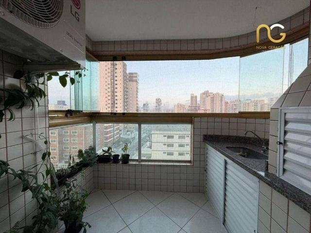 Apartamento em Vila Tupi, Praia Grande/SP de 55m² 1 quartos à venda por R$ 399.900,00