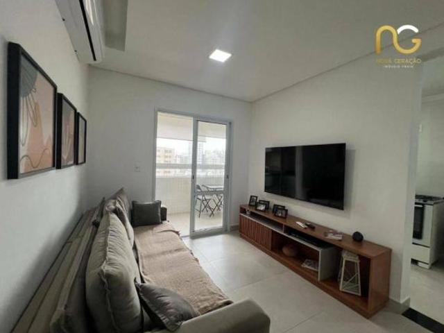 Apartamento em Vila Tupi, Praia Grande/SP de 57m² 1 quartos à venda por R$ 435.000,00
