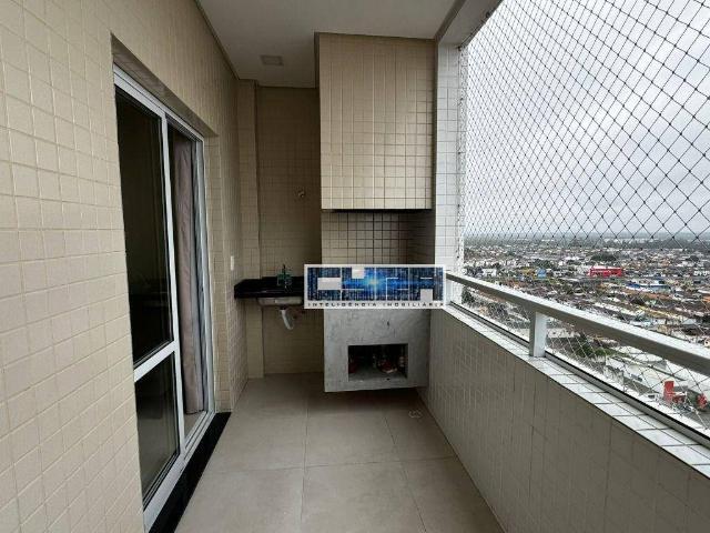 Apartamento em Vila Tupi, Praia Grande/SP de 57m² 1 quartos à venda por R$ 438.900,00