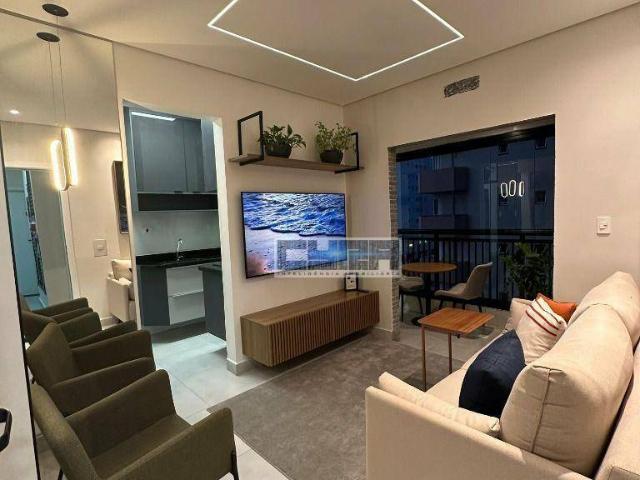Apartamento em Vila Tupi, Praia Grande/SP de 57m² 2 quartos à venda por R$ 698.000,00