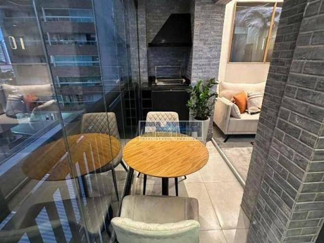 Apartamento em Vila Tupi, Praia Grande/SP de 57m² 2 quartos à venda por R$ 699.000,00