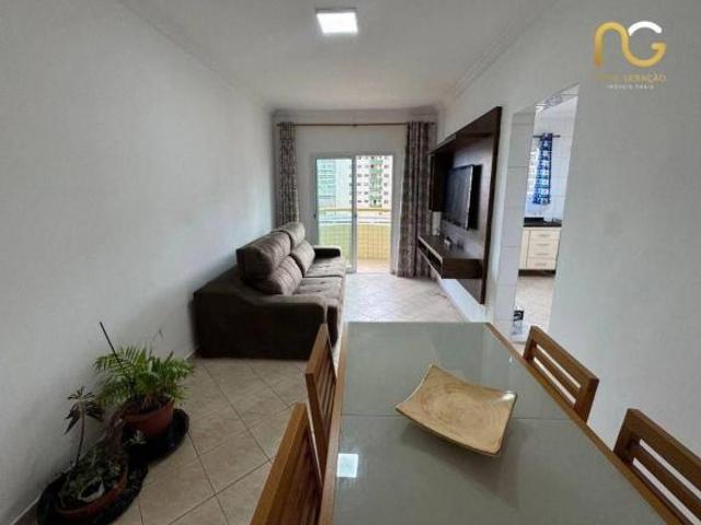 Apartamento em Vila Tupi, Praia Grande/SP de 59m² 1 quartos à venda por R$ 345.000,00
