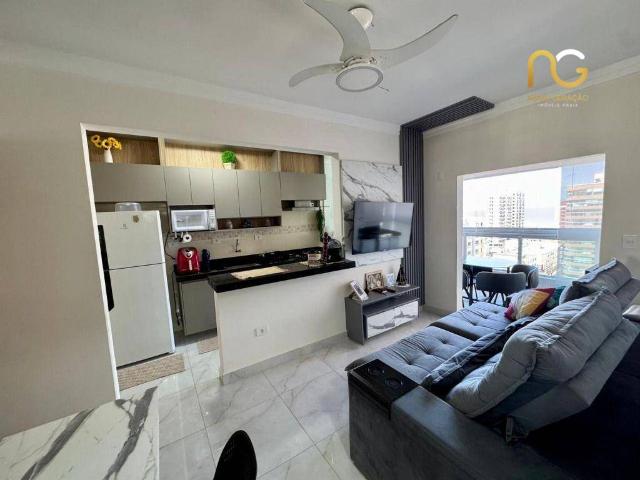 Apartamento em Vila Tupi, Praia Grande/SP de 61m² 2 quartos à venda por R$ 559.900,00