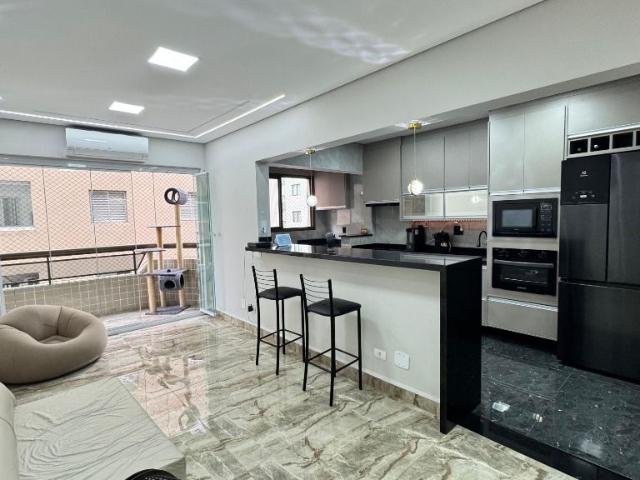 Apartamento em Vila Tupi, Praia Grande/SP de 65m² 1 quartos à venda por R$ 531.000,00