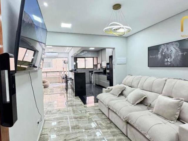 Apartamento em Vila Tupi, Praia Grande/SP de 65m² 1 quartos à venda por R$ 532.000,00
