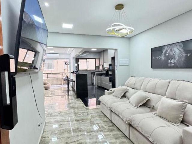 Apartamento em Vila Tupi, Praia Grande/SP de 65m² 1 quartos à venda por R$ 532.000,00
