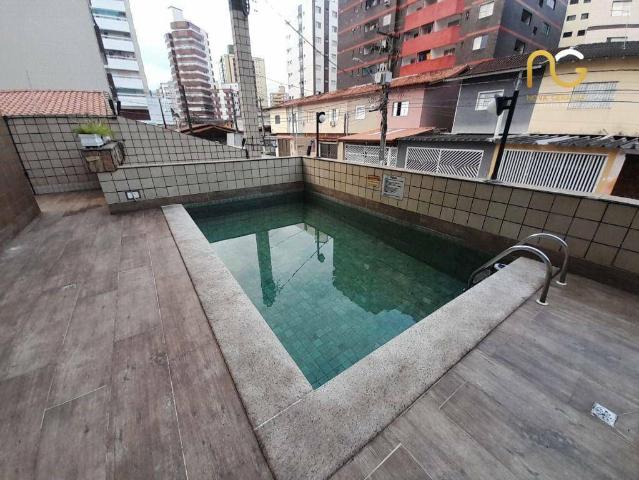 Apartamento em Vila Tupi, Praia Grande/SP de 74m² 1 quartos à venda por R$ 329.000,00
