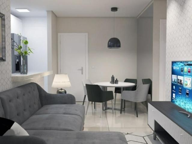 Apartamento em Vila Tupi, Praia Grande/SP de 76m² 2 quartos à venda por R$ 479.000,00