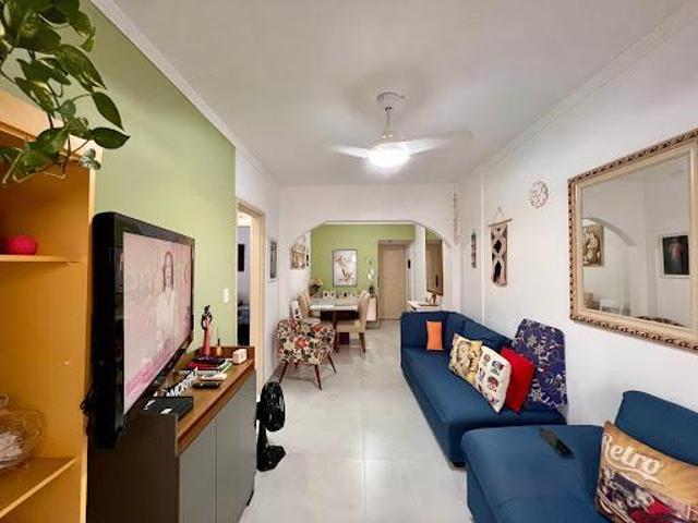 Apartamento em Vila Tupi, Praia Grande/SP de 77m² 2 quartos à venda por R$ 372.500,00