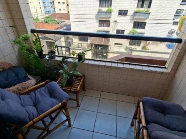 Apartamento em Vila Tupi, Praia Grande/SP de 78m² 2 quartos à venda por R$ 380.000,00