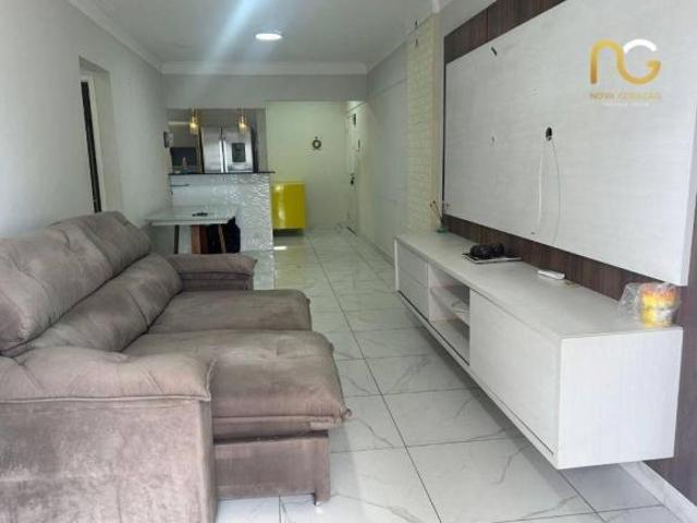 Apartamento em Vila Tupi, Praia Grande/SP de 90m² 2 quartos à venda por R$ 415.000,00