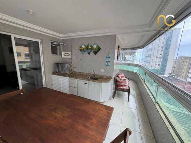 Apartamento em Vila Tupi, Praia Grande/SP de 91m² 1 quartos à venda por R$ 524.000,00
