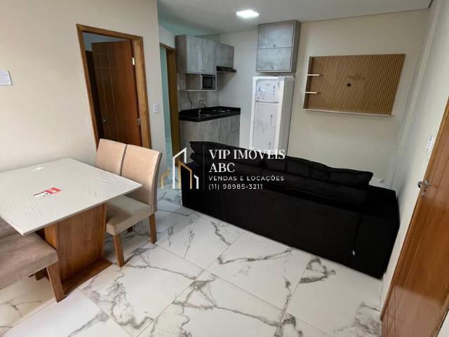 Apartamento em Vila Tibiriçá, Santo André/SP de 34m² 2 quartos à venda por R$ 229.000,00