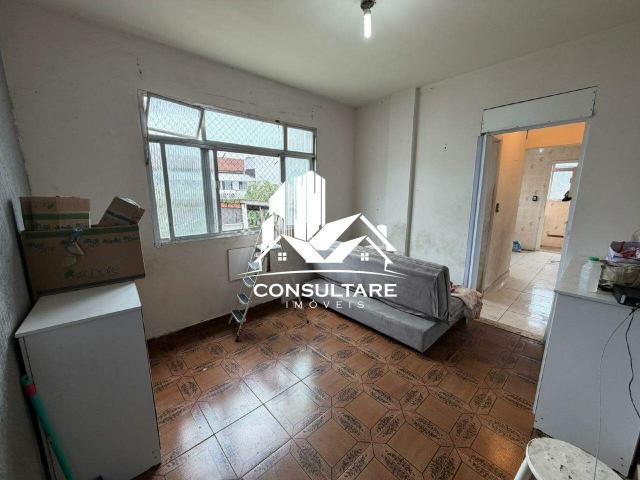Apartamento em Vila Valença, São Vicente/SP de 60m² 1 quartos à venda por R$ 199.900,00
