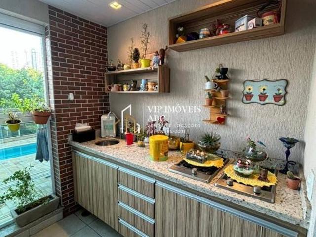 Apartamento em Vila Valparaíso, Santo André/SP de 84m² 3 quartos à venda por R$ 636.000,00