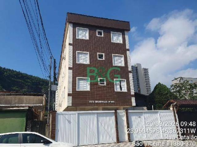 Apartamento em Vila Voturua, São Vicente/SP de 42m² 2 quartos à venda por R$ 132.266,56