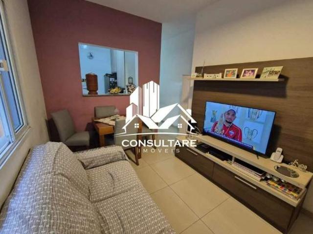 Apartamento em Vila Voturua, São Vicente/SP de 57m² 2 quartos à venda por R$ 288.000,00