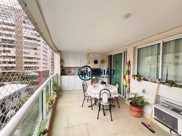 Apartamento em Vital Brasil, Niterói/RJ de 106m² 3 quartos à venda por R$ 879.000,00