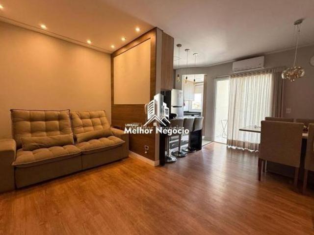 Apartamento em Água Branca, Piracicaba/SP de 70m² 3 quartos à venda por R$ 530.000,00
