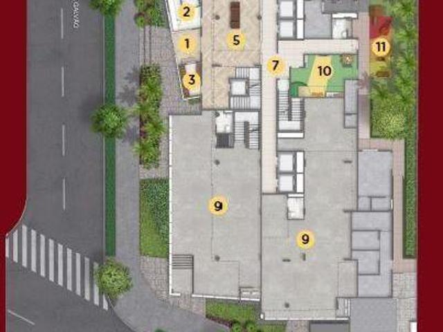 Apartamento em Água Branca, São Paulo/SP de 39m² 2 quartos à venda por R$ 518.000,00