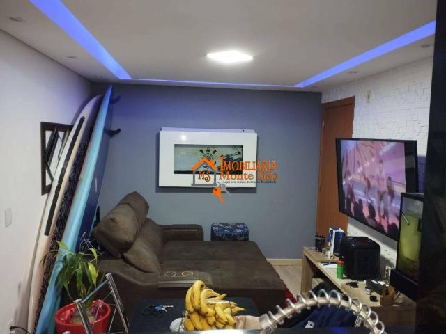 Apartamento em Água Chata, Guarulhos/SP de 48m² 2 quartos à venda por R$ 249.000,00