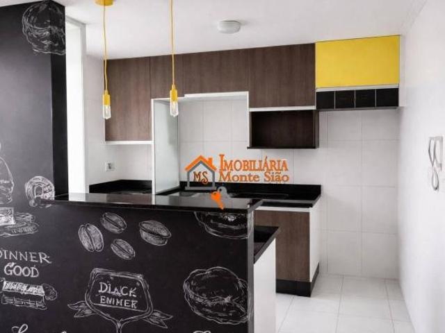 Apartamento em Água Chata, Guarulhos/SP de 48m² 2 quartos à venda por R$ 260.000,00