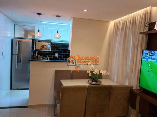 Apartamento em Água Chata, Guarulhos/SP de 42m² 2 quartos à venda por R$ 225.000,00