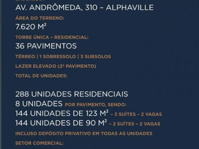 Apartamento em Alphaville de 90 m², 3 suítes, 2 vagas com deposito privativo. Andrômeda by MPD