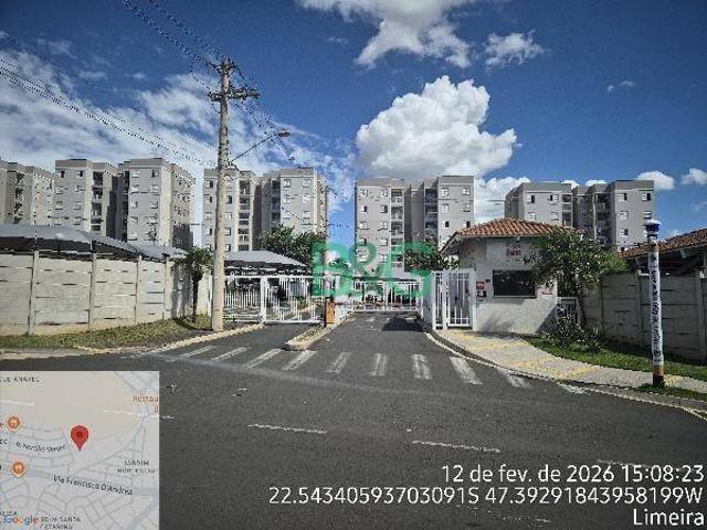 Apartamento em ANAVEC, Limeira/SP de 48m² 2 quartos à venda por R$ 152.076,13