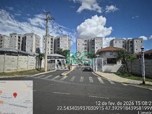 Apartamento em ANAVEC, Limeira/SP de 48m² 2 quartos à venda por R$ 153.076,13