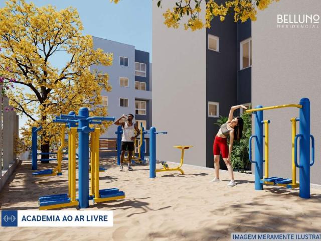 Apartamento em Ana Rech, Caxias do Sul/RS de 46m² 2 quartos à venda por R$ 243.900,00