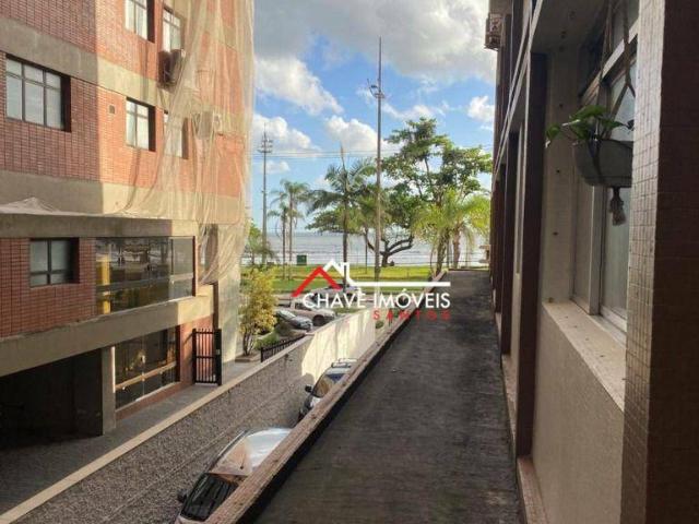 Apartamento em Aparecida, Santos/SP de 104m² 3 quartos para locação R$ 4.500,00/mes