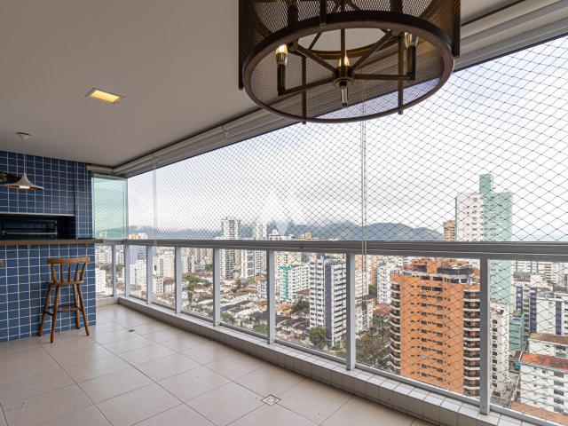 Apartamento em Aparecida, Santos/SP de 129m² 3 quartos à venda por R$ 2.099.900,00