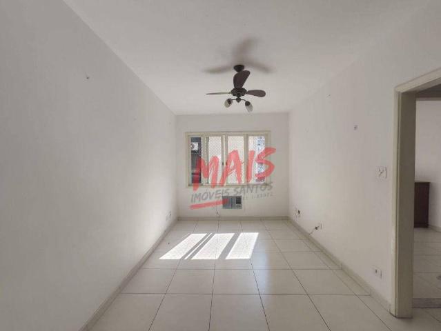 Apartamento em Aparecida, Santos/SP de 50m² 1 quartos para locação R$ 3.000,00/mes
