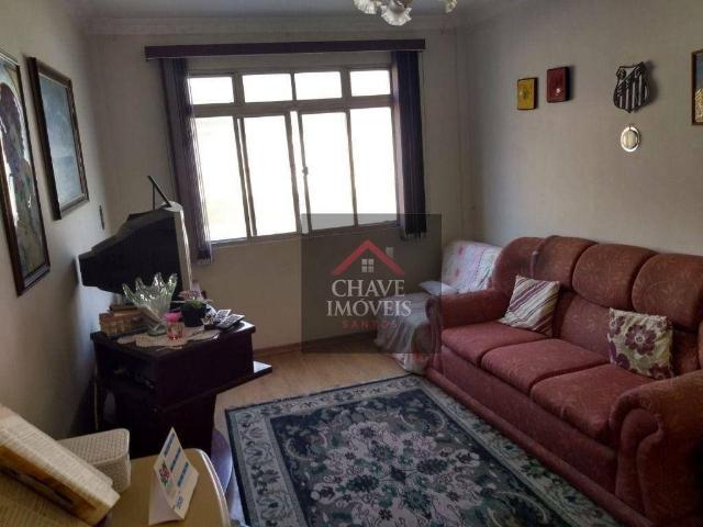 Apartamento em Aparecida, Santos/SP de 52m² 2 quartos à venda por R$ 369.900,00