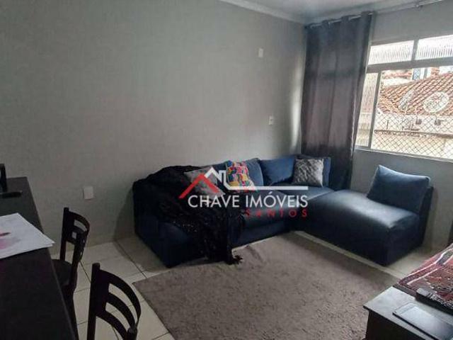 Apartamento em Aparecida, Santos/SP de 60m² 1 quartos à venda por R$ 359.900,00