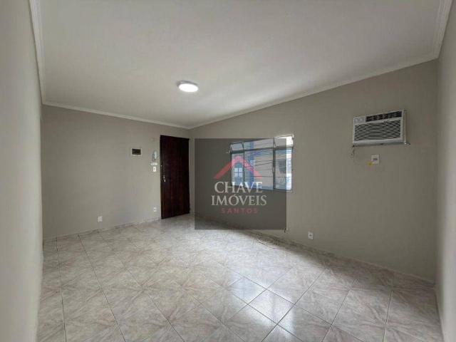 Apartamento em Aparecida, Santos/SP de 62m² 3 quartos à venda por R$ 349.000,00