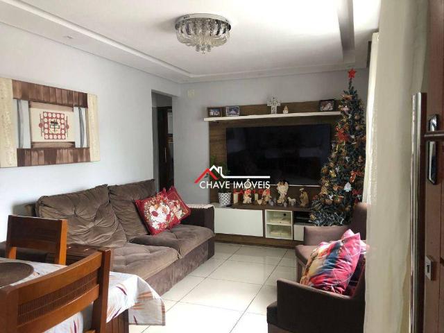 Apartamento em Aparecida, Santos/SP de 69m² 3 quartos à venda por R$ 374.000,00