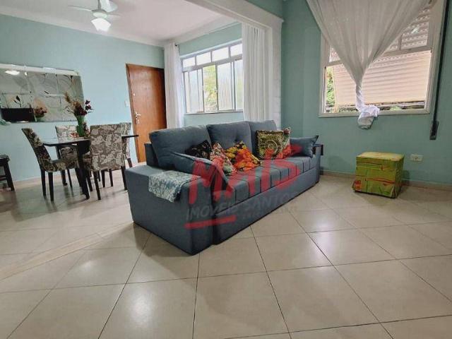 Apartamento em Aparecida, Santos/SP de 72m² 2 quartos à venda por R$ 424.900,00